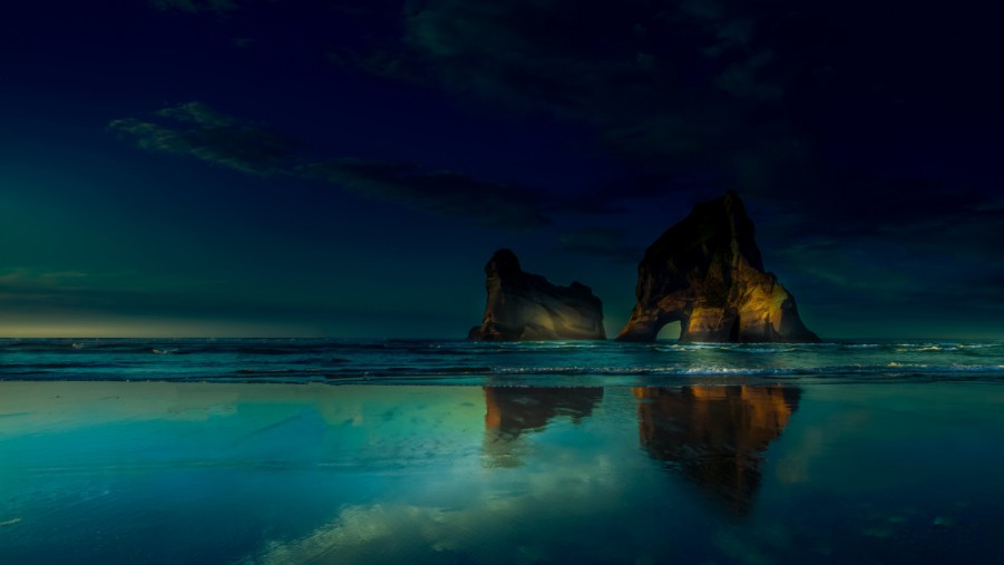 天空草地树阳光风景4k高清高端电脑桌面壁纸 - 极品桌面